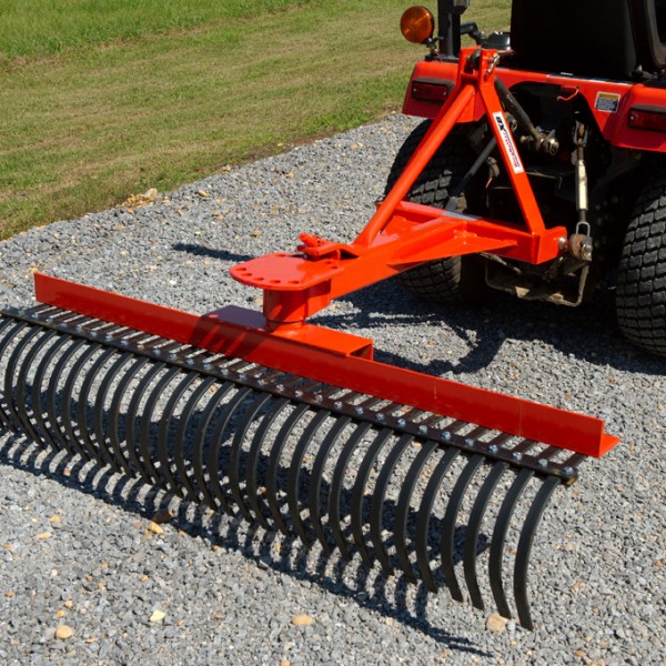 Landscape Rake 60" Sq Tube XB - King Kutter