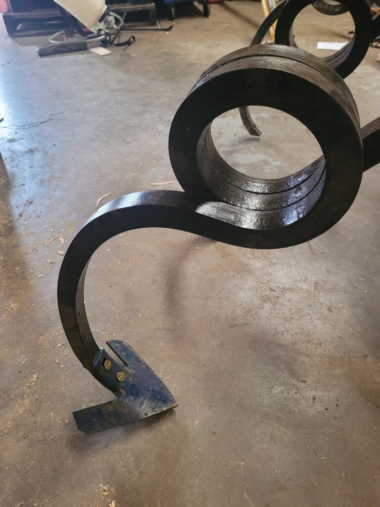 3 Point Linkage Coil Tine Scarifier & Chisel Plow Tool Bar - King Kutter