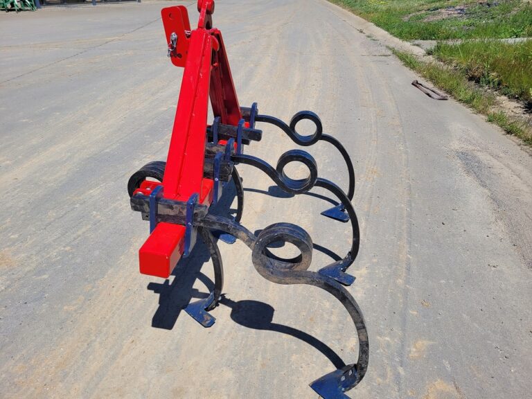 3 Point Linkage Coil Tine Scarifier & Chisel Plow Tool Bar - King Kutter